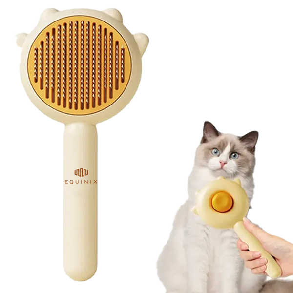 Cat Shaped Pet Brush – Equinix Company Store